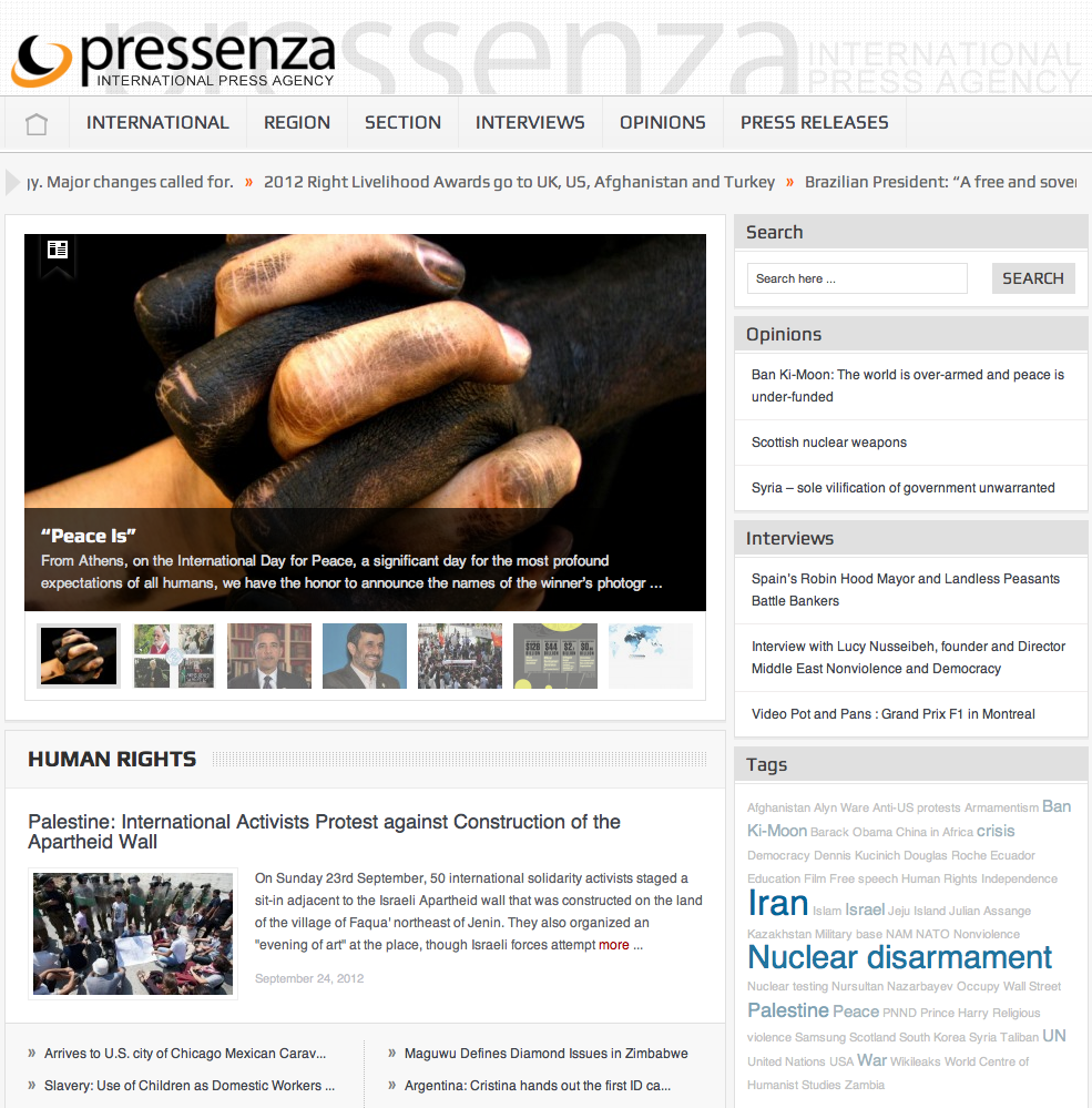 Pressenza | Stefano Cecere